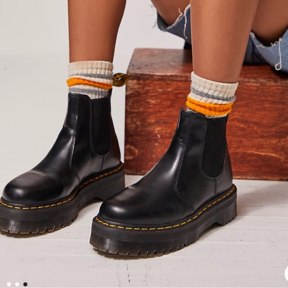 Dr. Martens | Shoes | Doc Marten 2976 Quad Platform Chelsea Boots | Poshmark